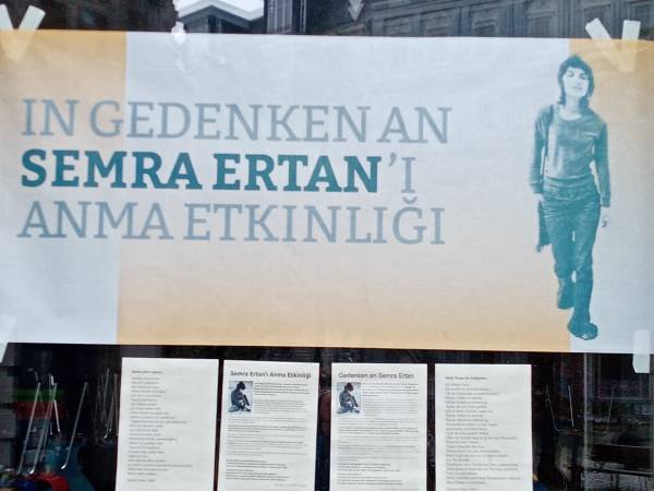 ANF | Gedenkveranstaltung für Semra Ertan in Hamburg