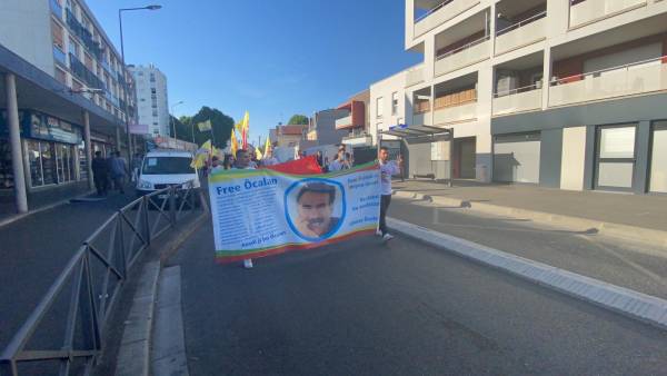 ANF | Activists in Europe commemorate the Rojava Revolution