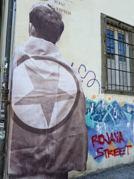 ANF | Rojava Street in Livorno