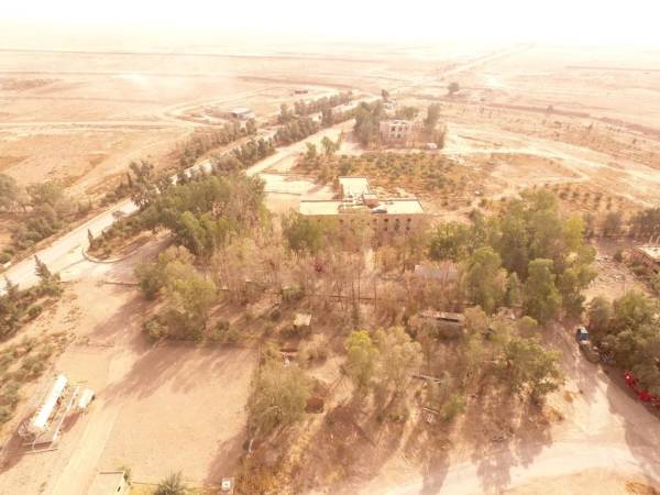 ANF | Aerial footage from Al-Omar oil field held by SDF