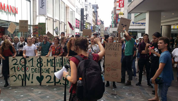 ANF | Make Rojava Green Again auf Sommerkongress von Fridays for Future